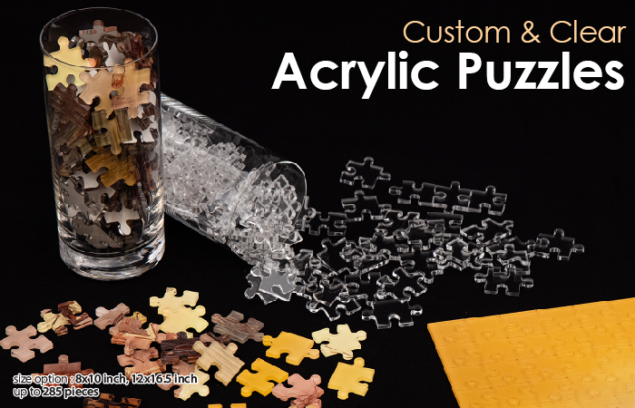 New Added: Transparent Jigsaw Puzzles