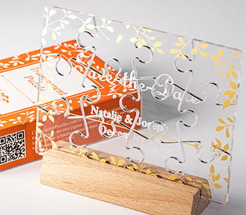 Invitation Jigsaw Puzzles for Wedding